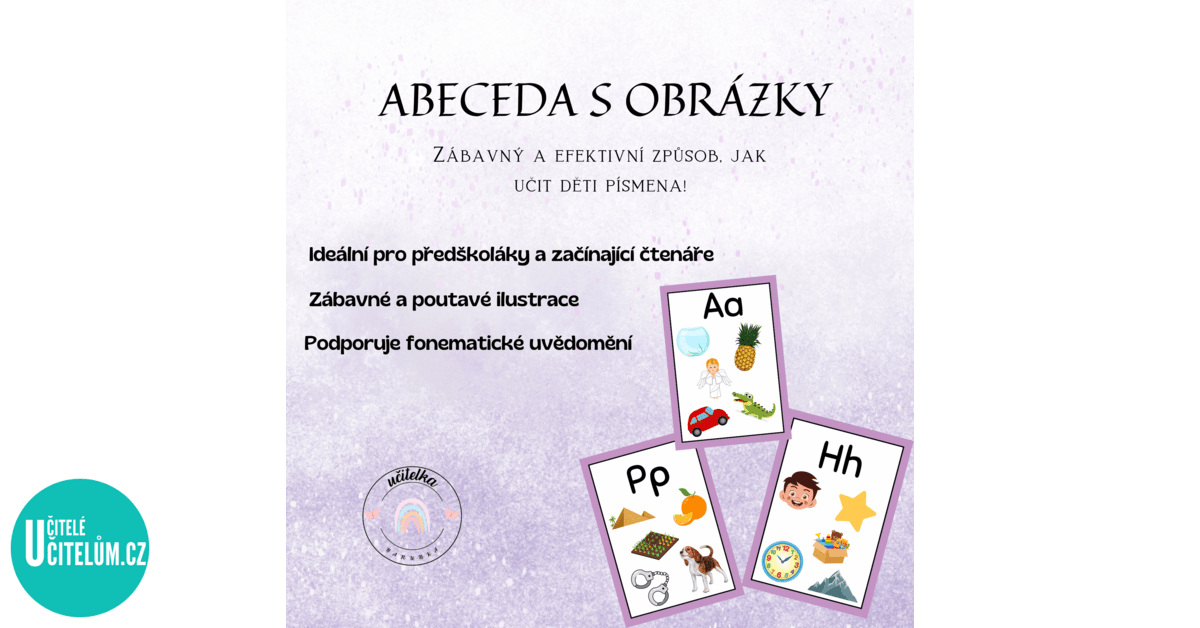 Abeceda s obrázky - Český jazyk | UčiteléUčitelům.cz